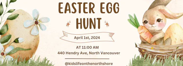 NSKidsLife Hopping for Hope: Easter Egg Hunt Fundraiser | Lions Gate ...