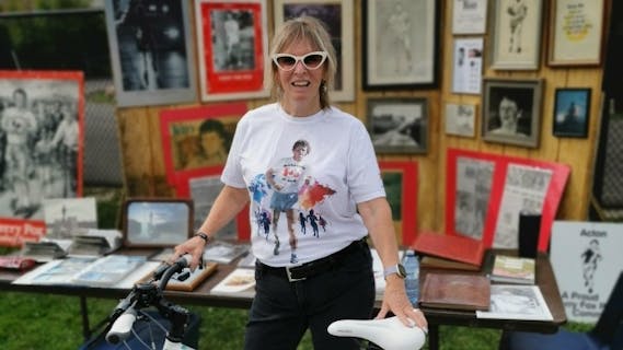 Kathy Hall at Acton's Terry Fox Run # | Terry Fox Run