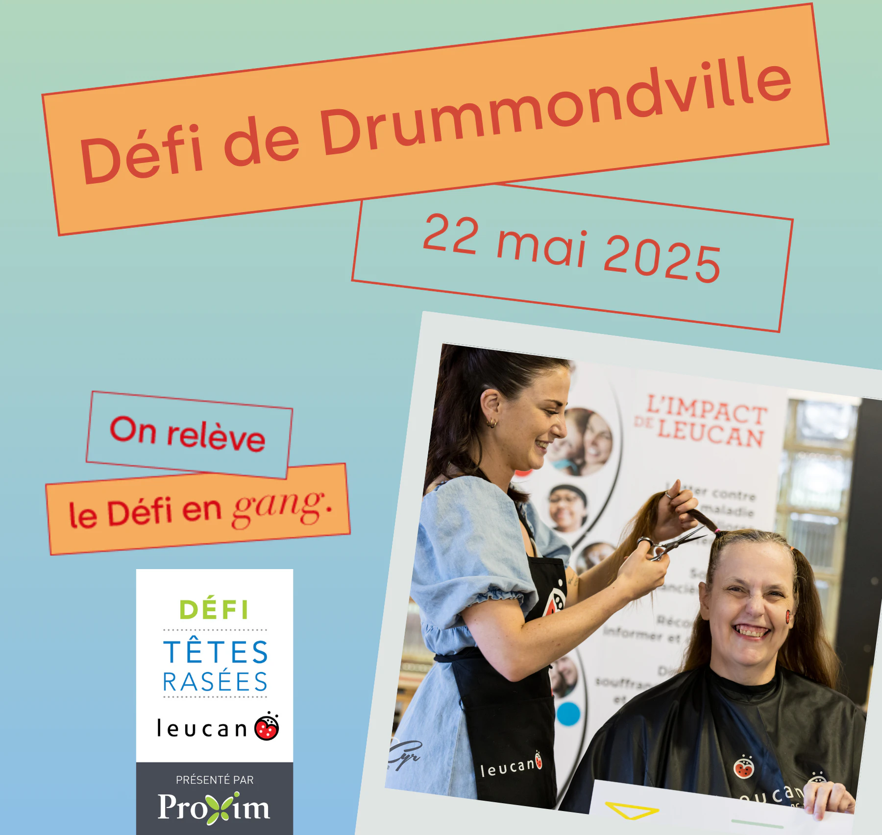 Defi têtes rasées Leucan
