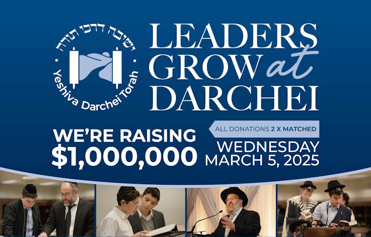 Darchei Torah Day of Giving | Day of Giving 2026 - Yeshiva Darchei School