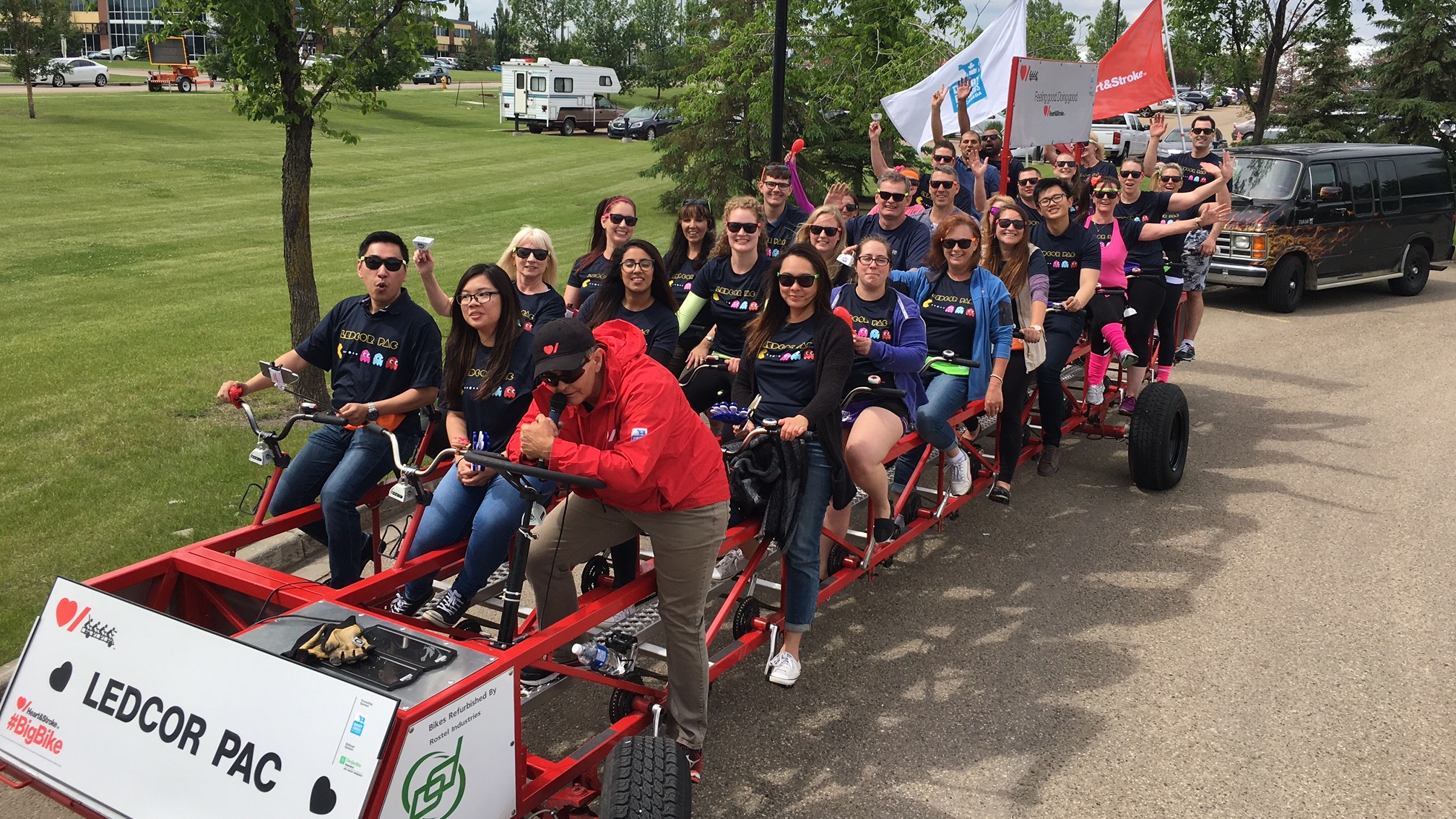 Ledcor Group | Heart & Stroke Ride for Heart