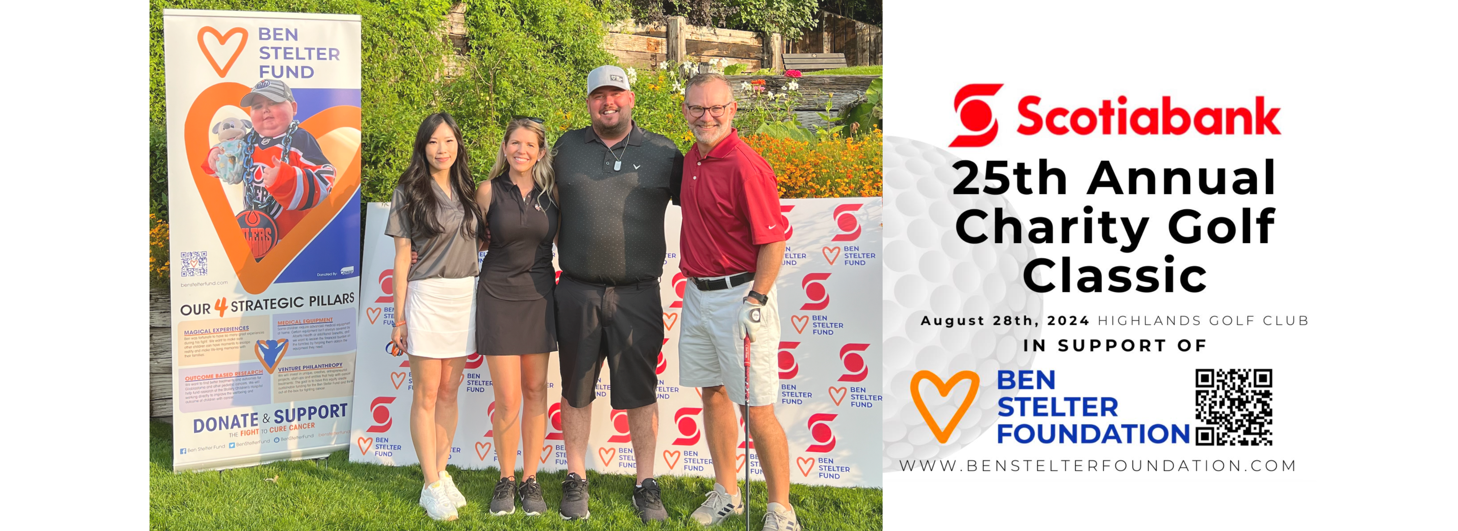 Scotiabank 25th Annual Charity Golf Classic | Ben Stelter Foundation