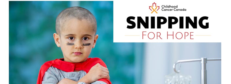 Snipping For Hope | Childhood Cancer Canada Beyond Kids Cancer