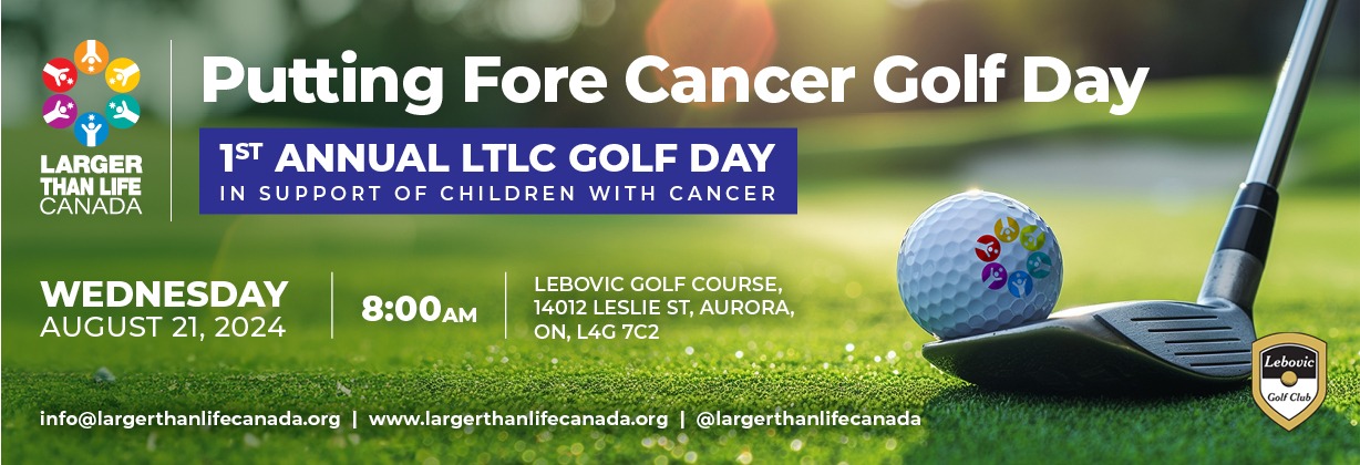Putting Fore Cancer Golf Day | Larger Than Life Canada